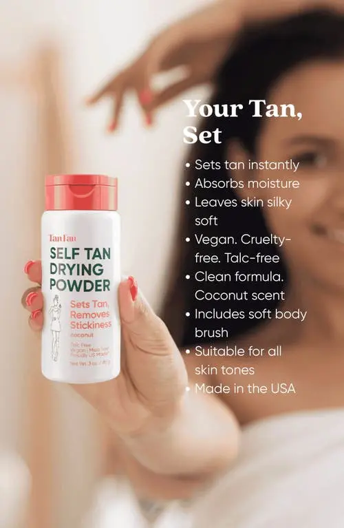 TAN FAN Self Tan Drying Powder