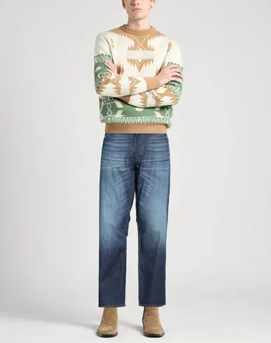 Emporio Armani Tapered High-waisted Jeans - Blue