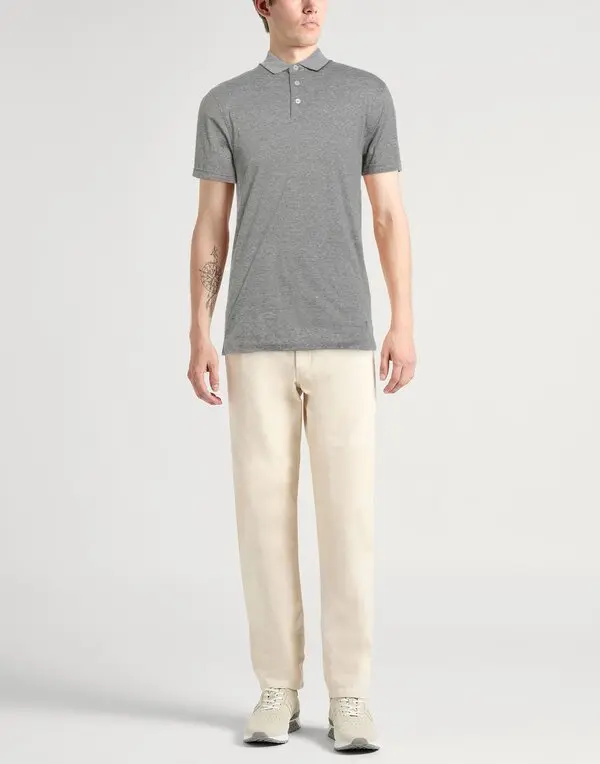 HACKETT Polo Shirt Size Cotton, Linen - Beige