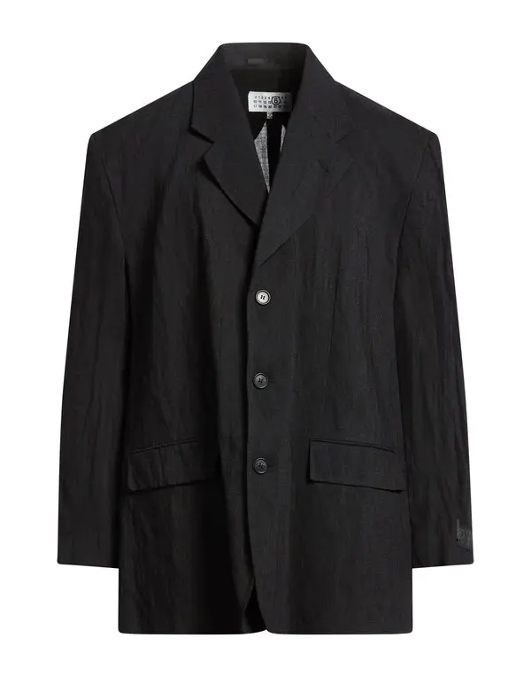 MAISON MARGIELA Single-breasted Metallic Blazer
