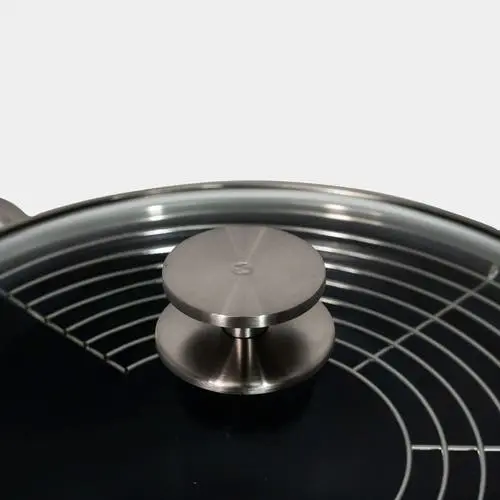 SWISS DIAMOND Chd Nonstick Wok With Glass Lid
