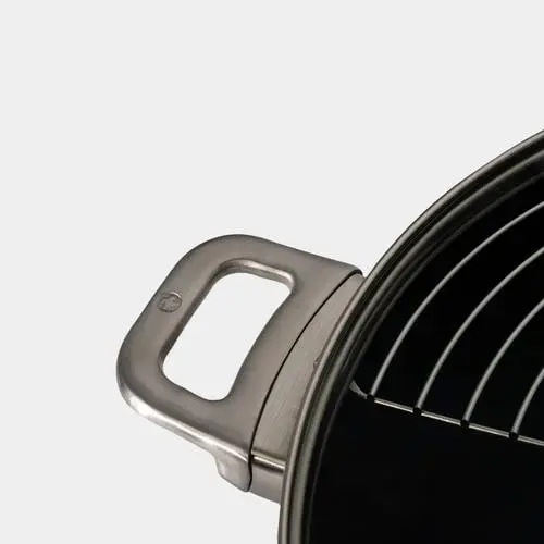 SWISS DIAMOND Chd Nonstick Wok With Glass Lid