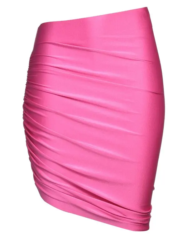 Andamane Asymmetric Midi Skirt - Pink