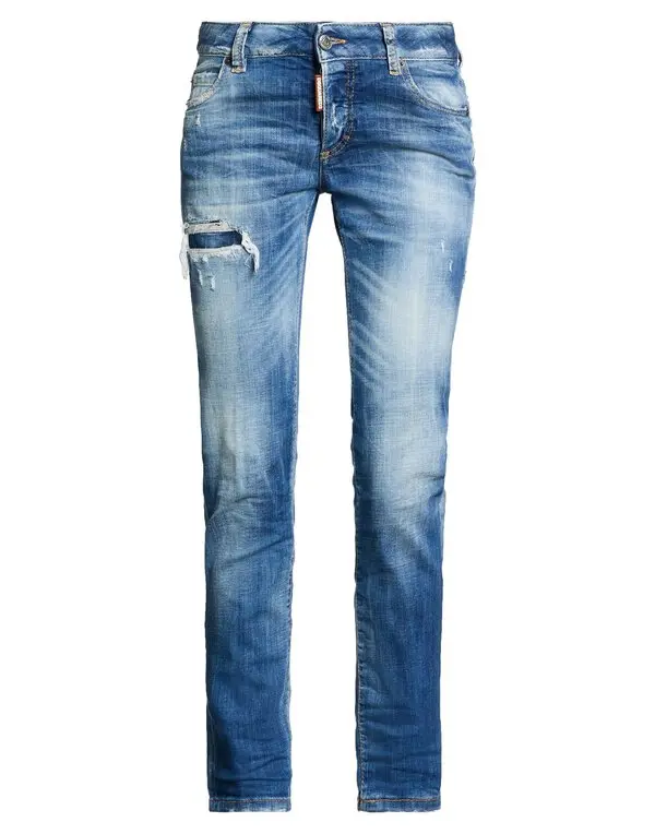 Dsquared2 Jeans In Cotton And Elastane - Blue