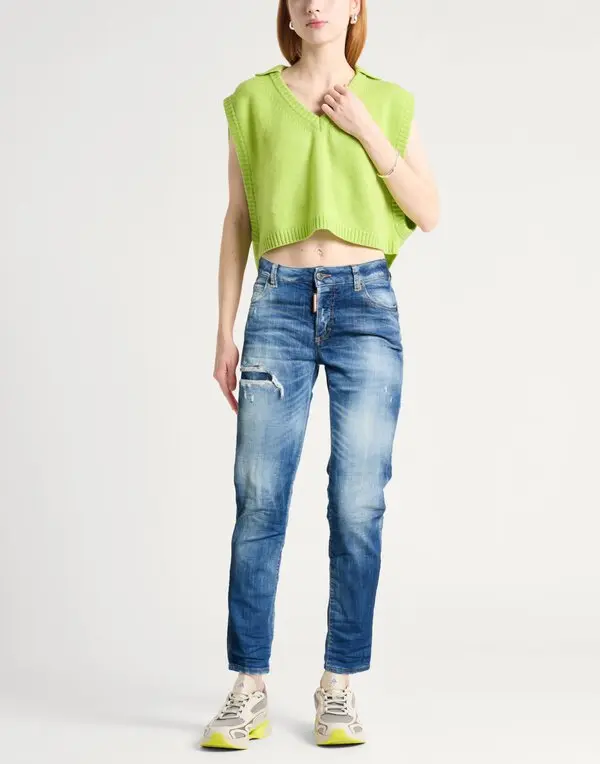 Dsquared2 Jeans In Cotton And Elastane - Blue
