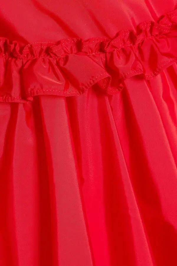 Simone Rocha Ruffled Taffeta Mini Skirt