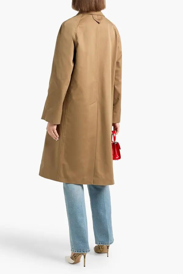 Victoria Beckham Cotton-blend Twill Trench Coat