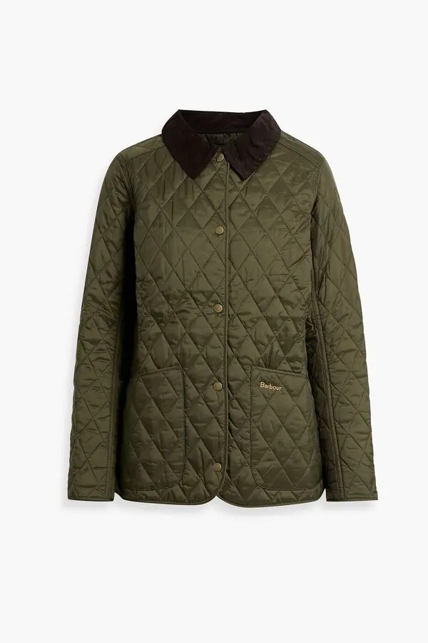 Barbour Annandale Quilted Padded Jacket - Army Green
