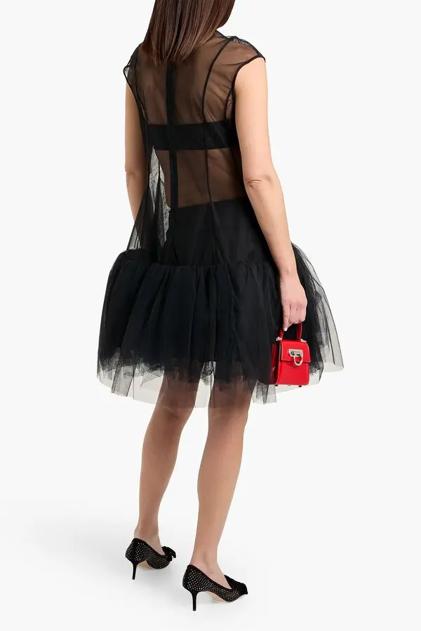 Simone Rocha Layered Tulle Mini Dress