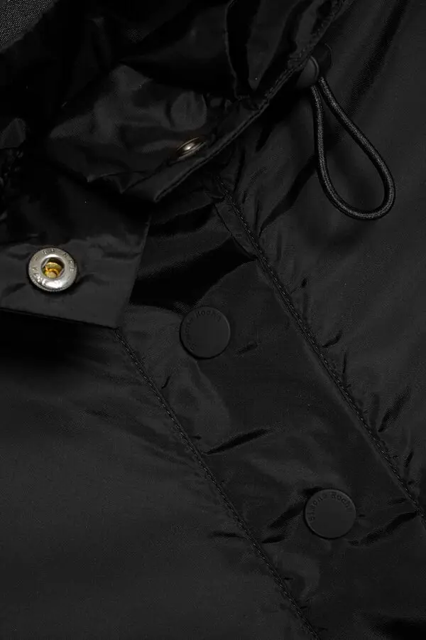 Simone Rocha Asymmetric Taffeta Hooded Top