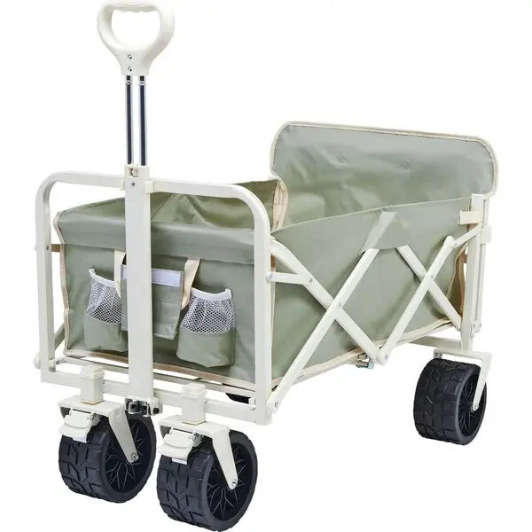 SUNNYLIFE Folding Beach Cart - Green