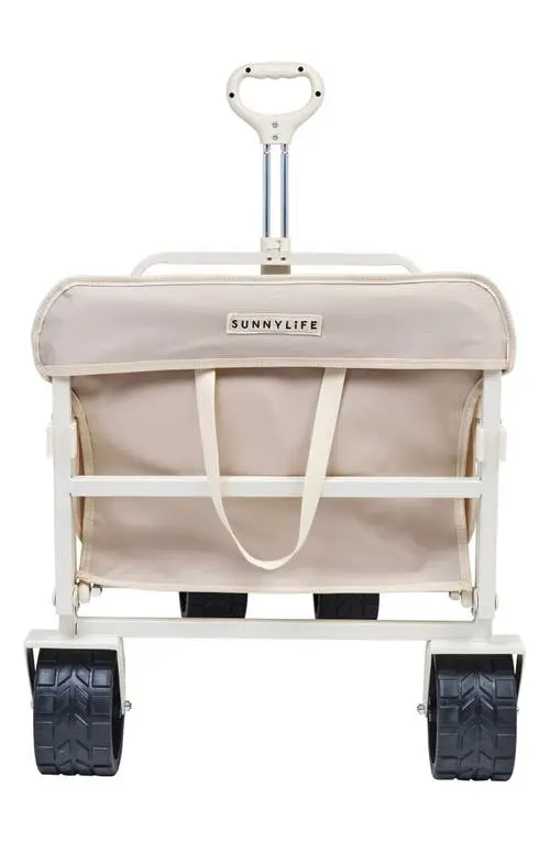 SUNNYLIFE Folding Beach Cart - Grey