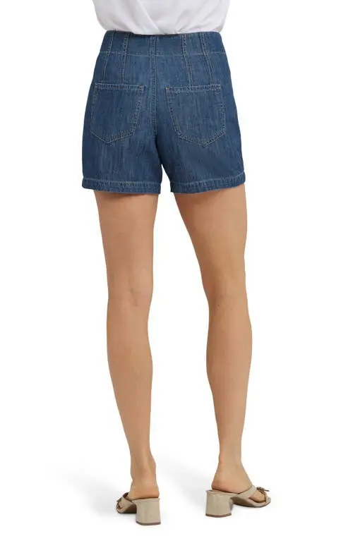 NYDJ Briella Embellished Welt Pocket Denim Shorts