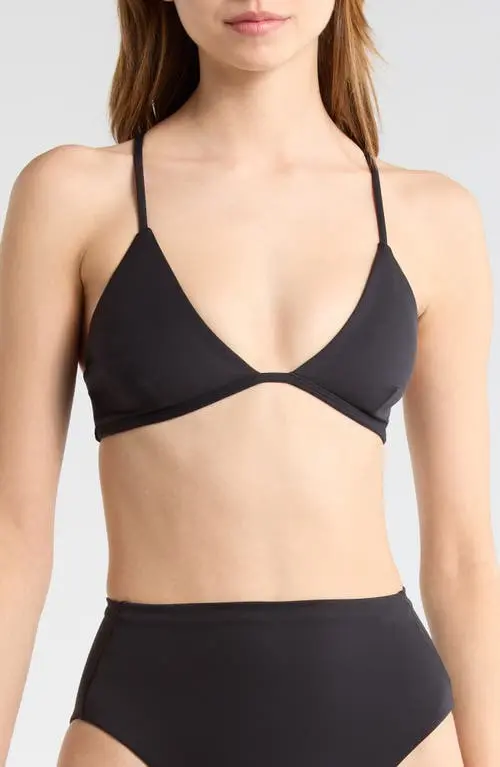 LEFT ON FRIDAY Reef Bikini Top - Jet