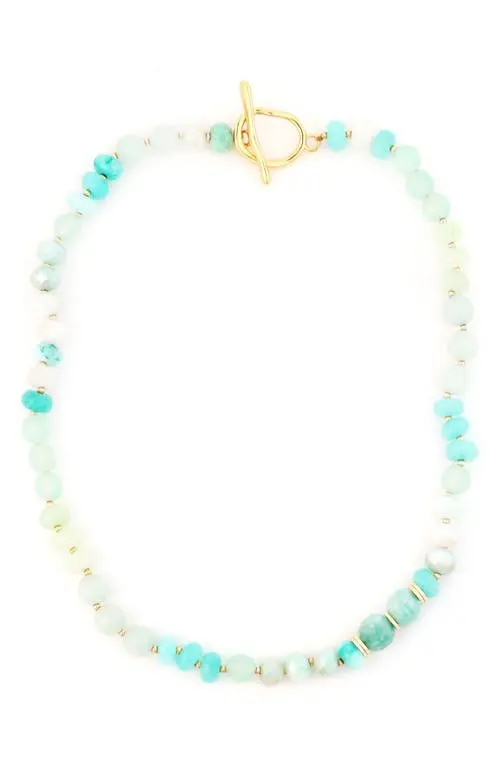 PANACEA Amazonite Stone Necklace - Green