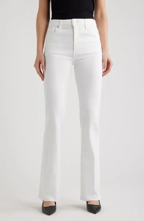 FRAME The Reboot High-waist Bootcut Jeans - White