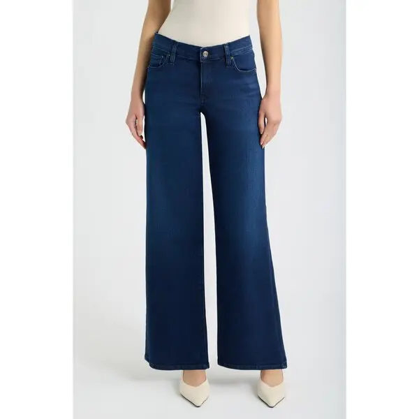FRAME Le Slim Palazzo Wide-leg Jeans - Ultraviolet