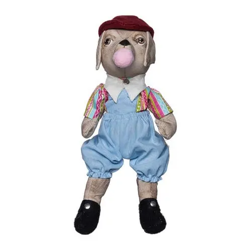 GALLERIE II Benji Bubbles Spring Gathered Traditions Joe Spencer's Figurine Doll 10 - Blue