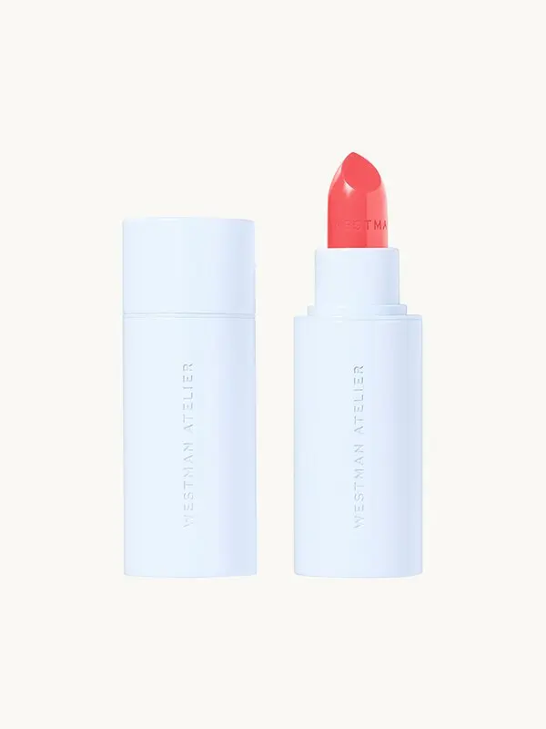 WESTMAN ATELIER Hydrobalm Tinted Lipstick Café Crème - Juice - Seher Coral Flush