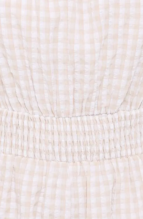PETAL & PUP Felicity Gingham Romper