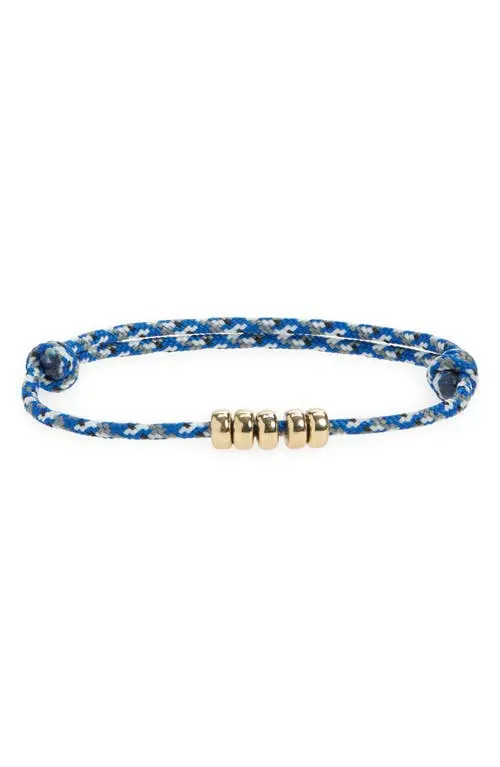 Zoe Chicco 14k Gold Beaded Paracord Bracelet - 14k Yellow Gold