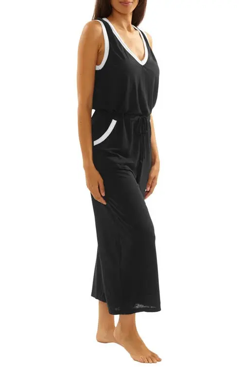 BECCA By Rebecca Virtue Beach Date Cotton Slub Cover-up Jumpsuit
