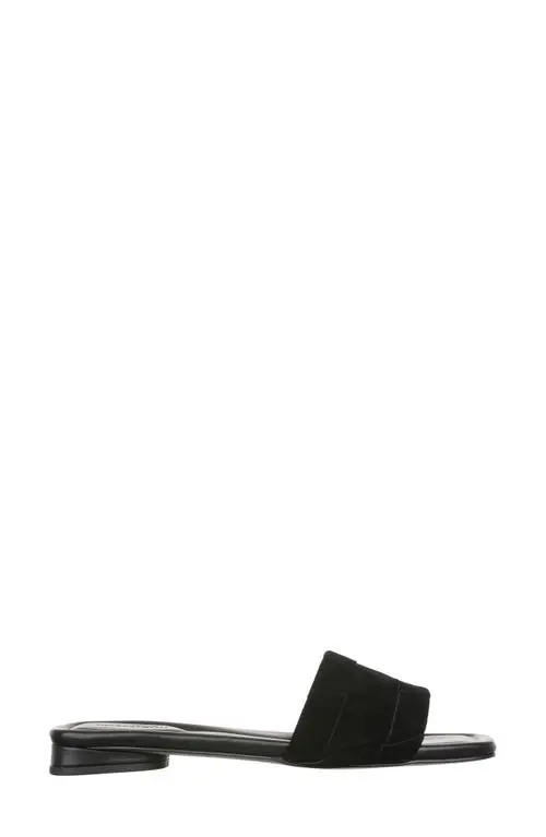Nordstrom Brynn Leather Slide Sandal - Black