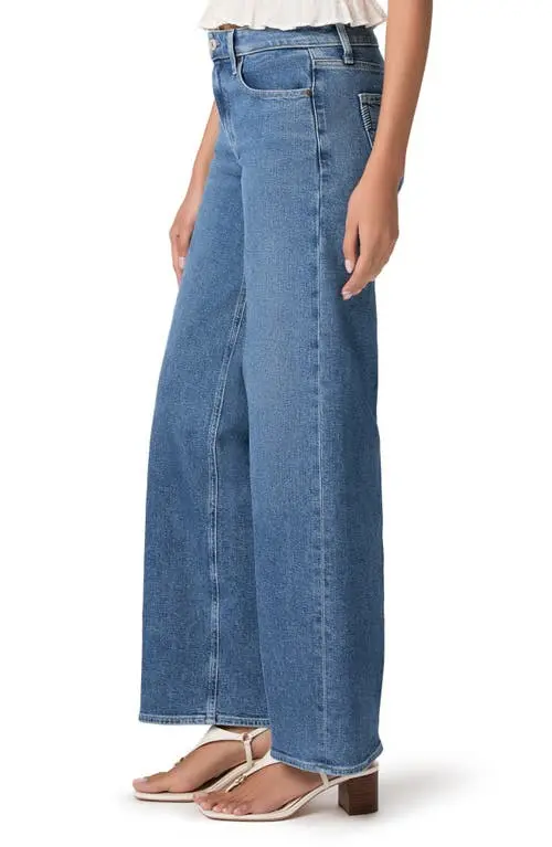 Paige Tatum High-waist Wide-leg Jeans - Saintmartn