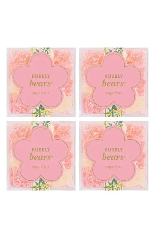 SUGARFINA Garden Set Of 4 Bubbly Bears® Candy Cubes - No Color