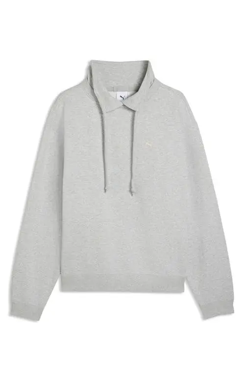 PUMA Essentials French Terry Polo Sweatshirt