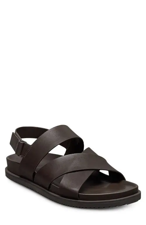Allen Edmonds Davenport Buckle Sandal - Dark Brown