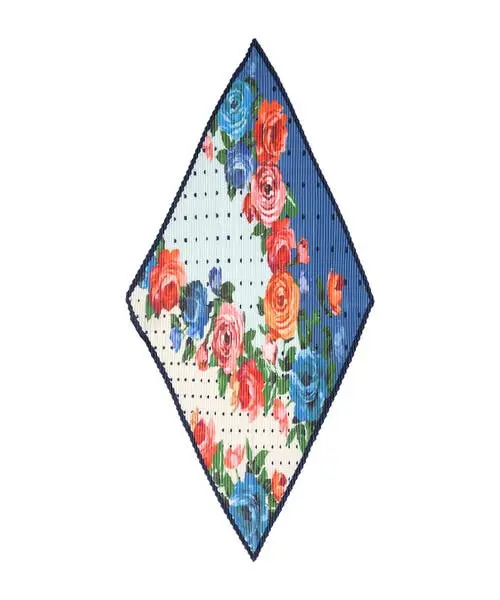 Echo Classic Rose Pleated Diamond - Chambray