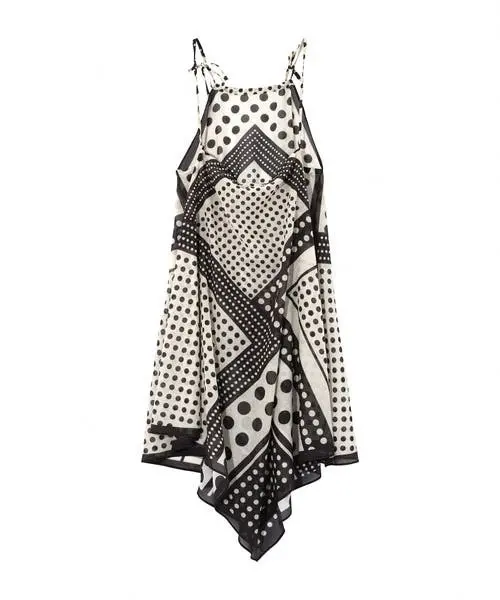Echo Dots Of Tulum Coverup - Black