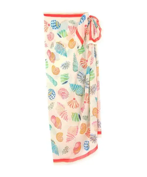 Echo Sea Shells Sarong - Multi