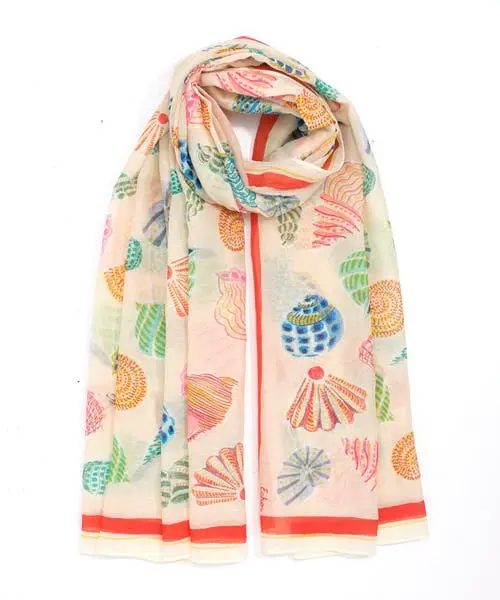 Echo Sea Shells Sarong - Multi