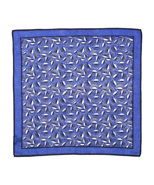 Echo Shoal Of Fish Bandana - Ultramarine