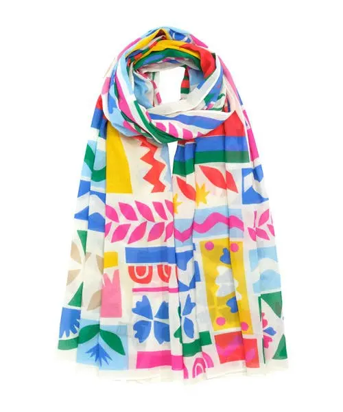 Echo Solstice Collage Sarong - Multi