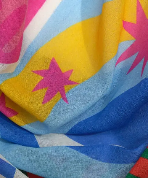 Echo Solstice Collage Sarong - Multi