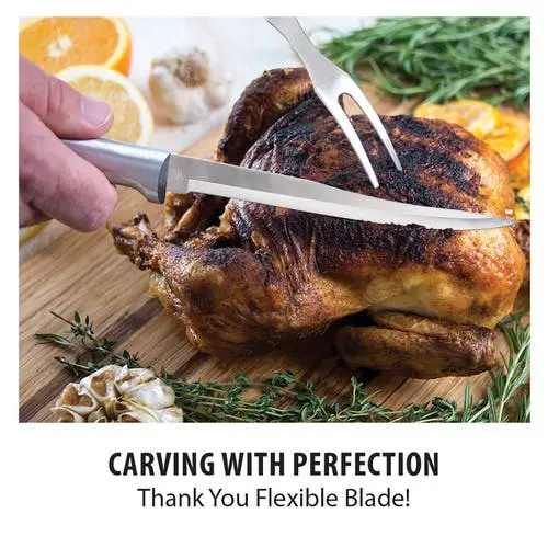 RADA Cutlery 6.625 Carver Boning Knife - Silver