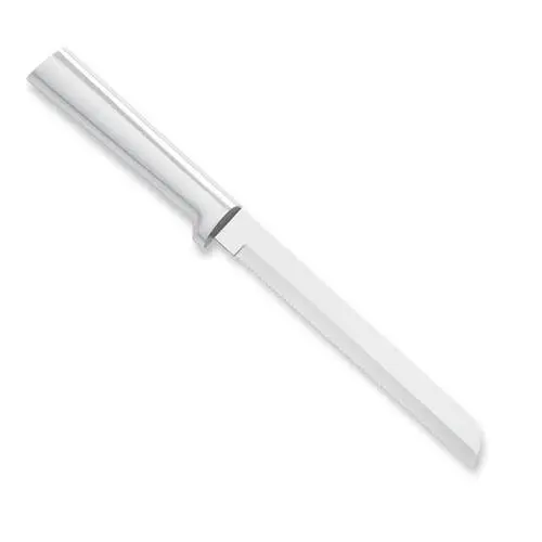 RADA Cutlery 6-inch Bread Knife Stainless Steel Serrated Blade - Silver