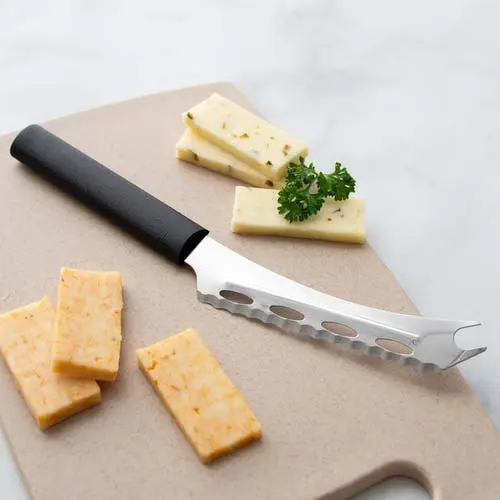 RADA Cutlery 5.25-inch Cheese Knife Serrated Stainless Steel Blade
