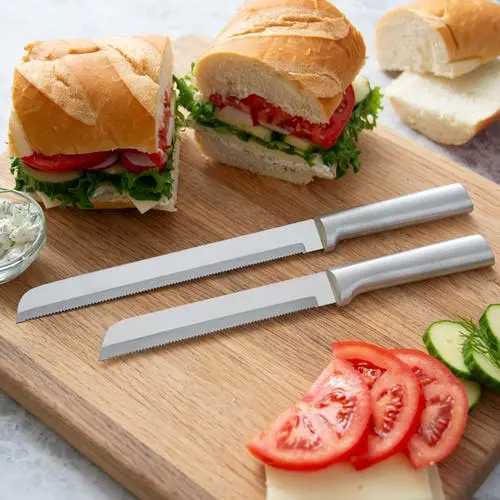 RADA Cutlery 8-inch Bread Knife Stainless Steel Serrated Blade