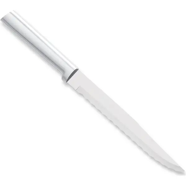 RADA Cutlery 7-inch Serrated Slicer Stainless Steel Blade - Silver