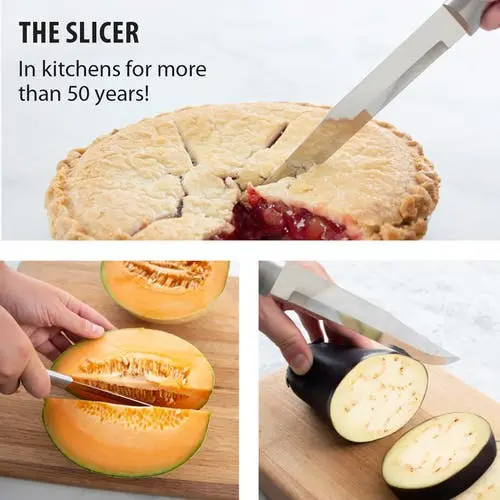 RADA Cutlery 7-inch Slicer Knife - Silver