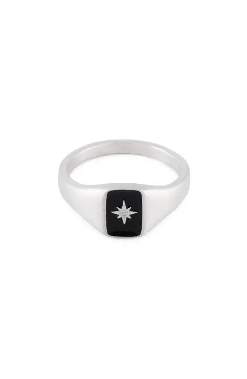 SERGE DENIMES Abyssal Signet Ring - Silver