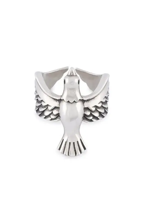 SERGE DENIMES Sterling Dove Ring - Silver