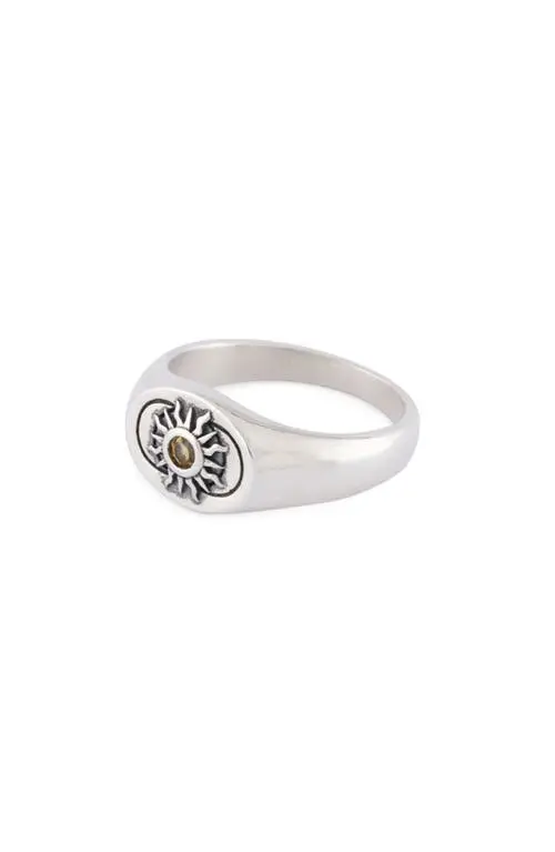 SERGE DENIMES Helios Signet Ring