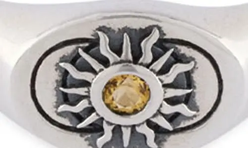 SERGE DENIMES Helios Signet Ring