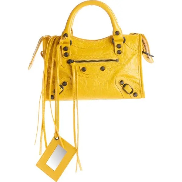 Balenciaga Le City Mini Bag - 7014 Marge Yellow