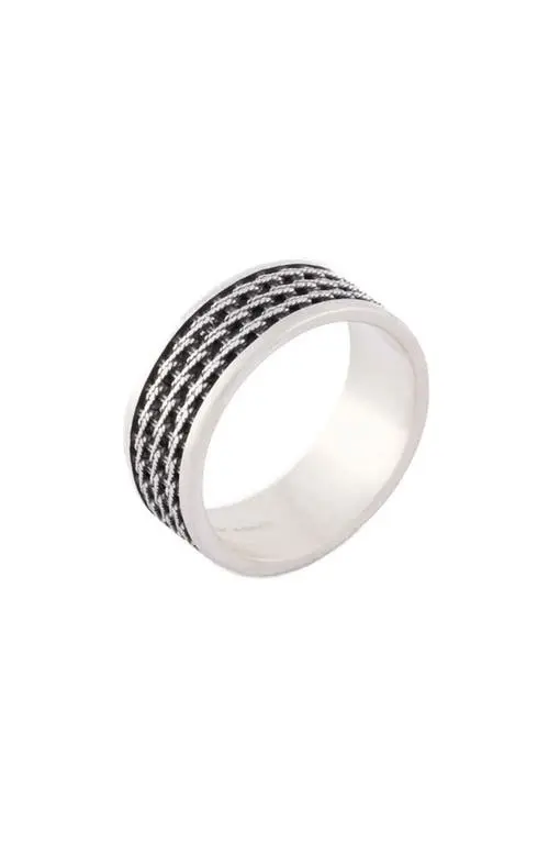 SERGE DENIMES Kusari Sterling Ring